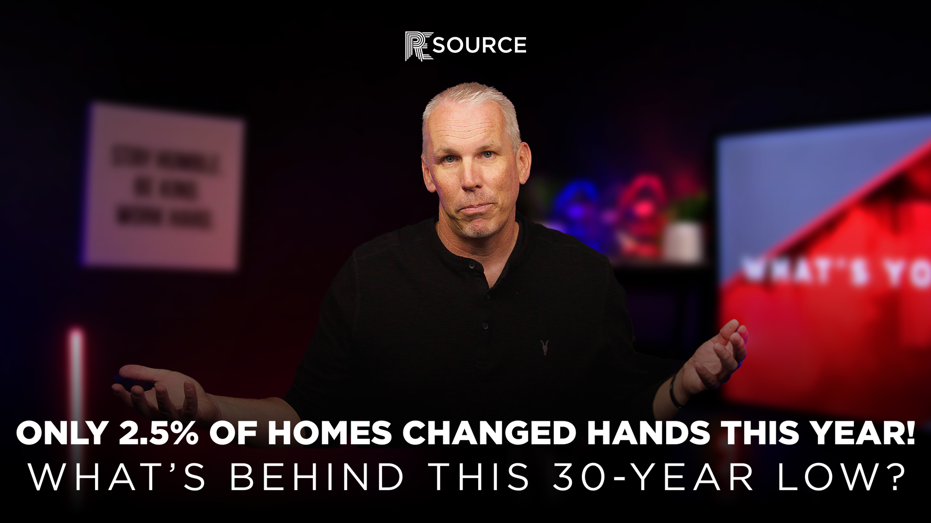 Only 2.5% of Homes Changed Hands This Year! What’s Behind This 30-Year ...